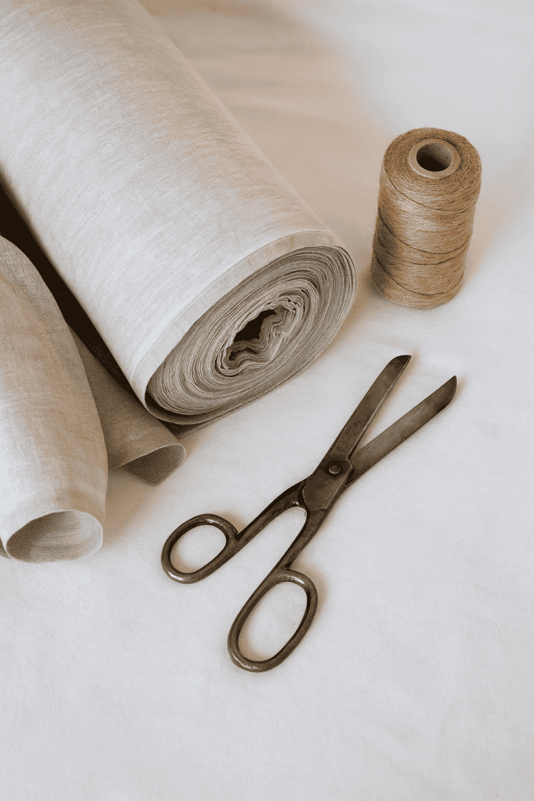 Linen Sewing 101: How to Choose, Pre-Wash, Cut & Press Linen Fabric ...