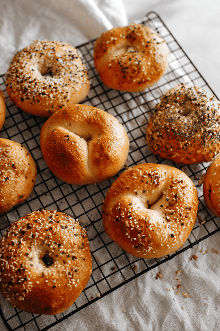 The Ultimate Homemade Bagel Recipe Made with Fresh Milled Flour