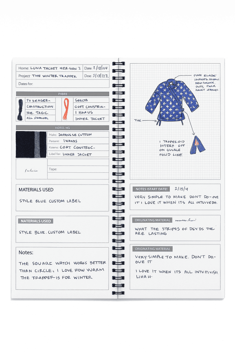 How to Use a Sewing Journal (Organize, Inspire, and Master Your Projects!)