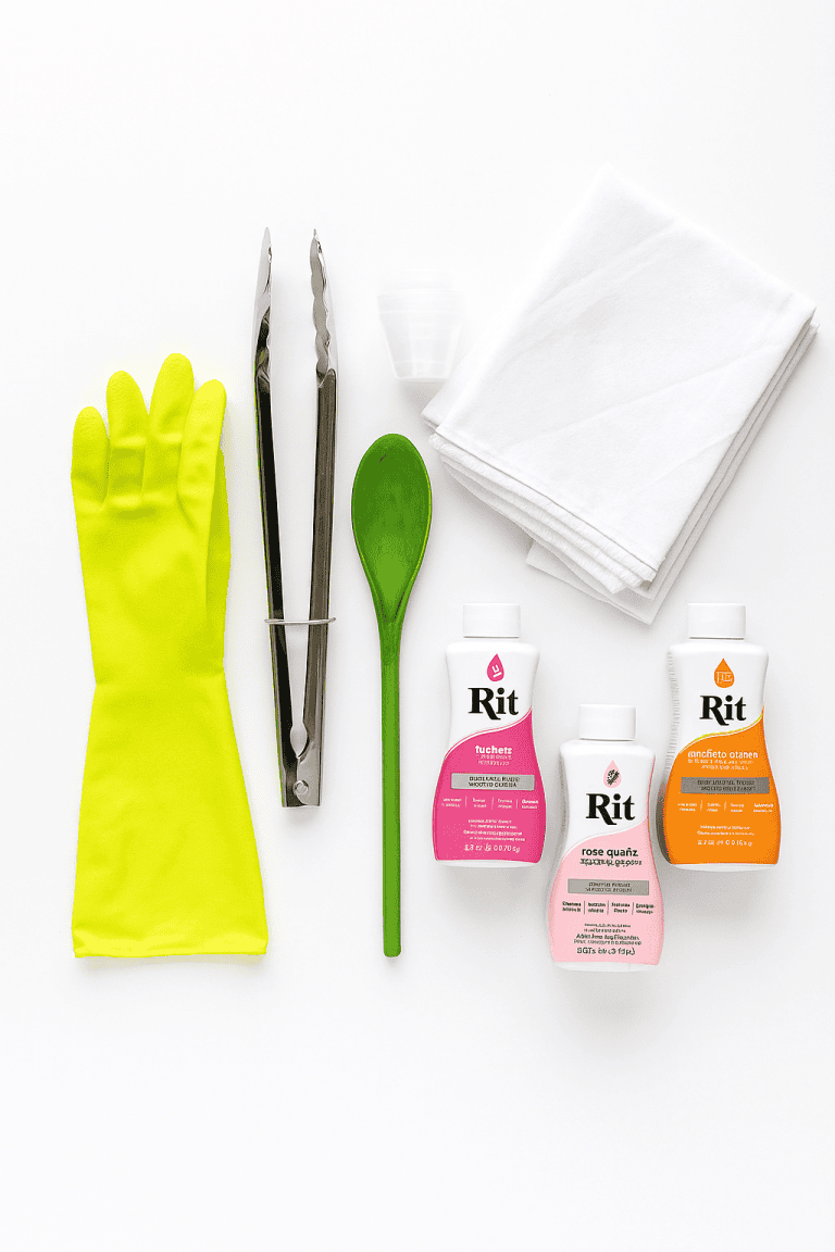 How to Use RIT Dye on Natural Fabrics (Easy Step-by-Step Guide)