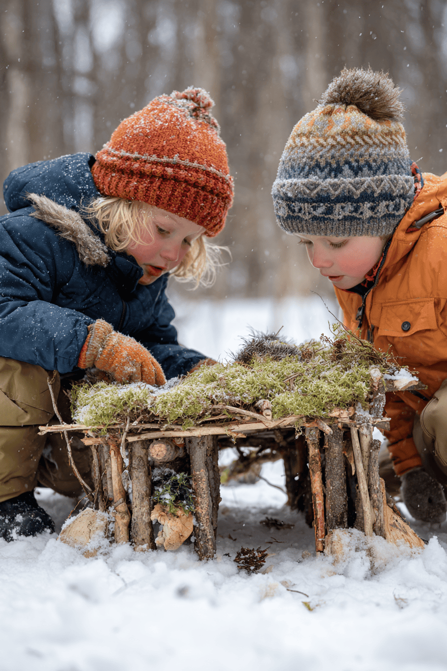 7 Wonder-Filled Forest School Activities for Winter