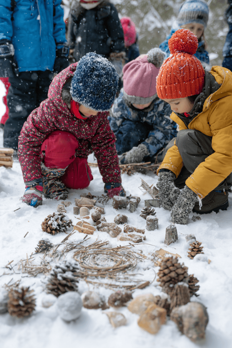 7 Wonder-Filled Forest School Activities for Winter