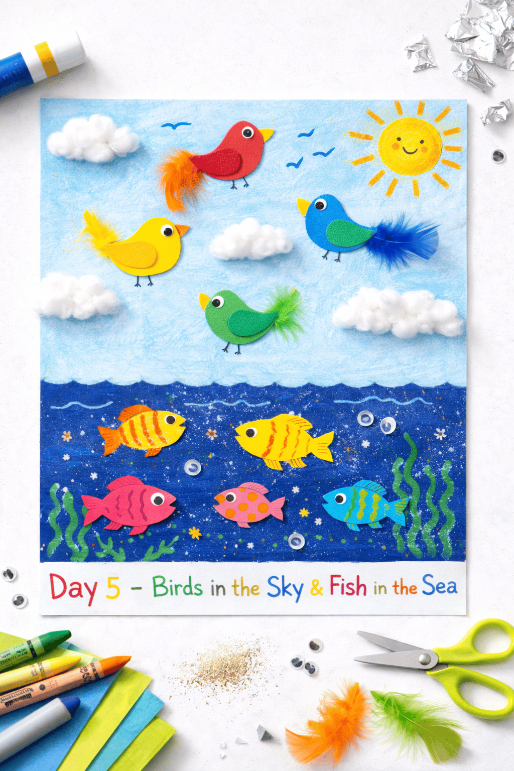 10 Memorable Days of Creation Crafts for Kids