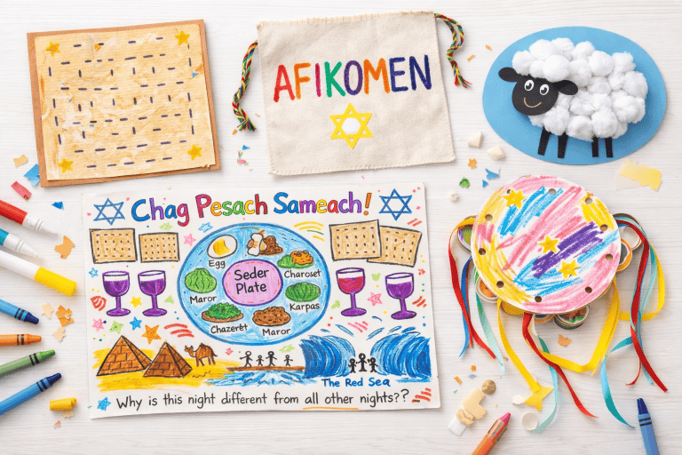 10 Simple Passover Crafts for Kids - Homesteading With Betty