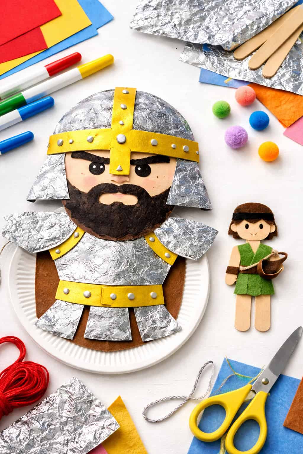10 Easy David and Goliath Crafts for Kids