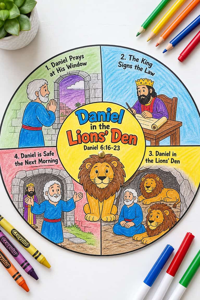 10 Faith-Filled Daniel in the Lions’ Den Crafts for Kids